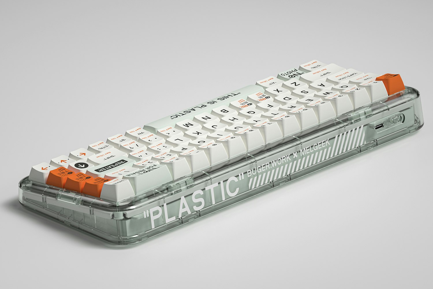 MelGeek Mojo68 Wireless Plastic Keyboard | Mechanical Keyboards ...