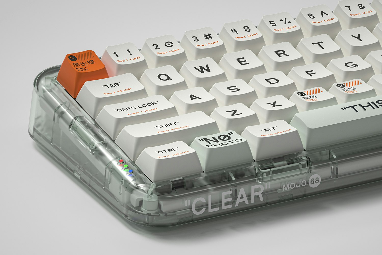 MelGeek Mojo68 Wireless Plastic Keyboard | Mechanical Keyboards ...