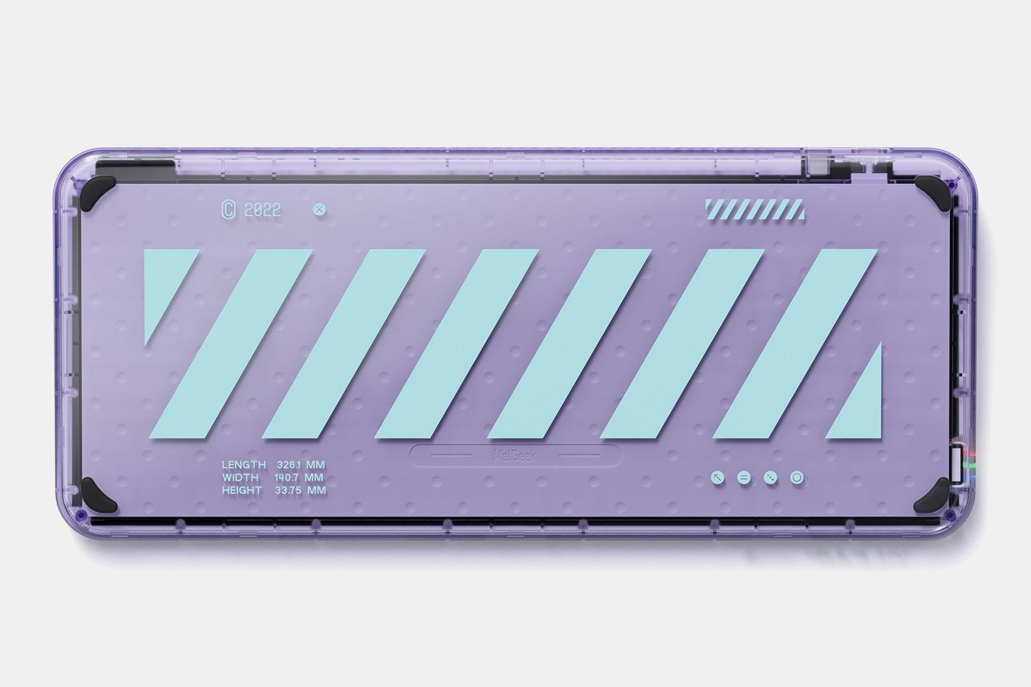 MelGeek Mojo84 Vaporwave Wireless Mechanical Keyboard | Mechanical ...