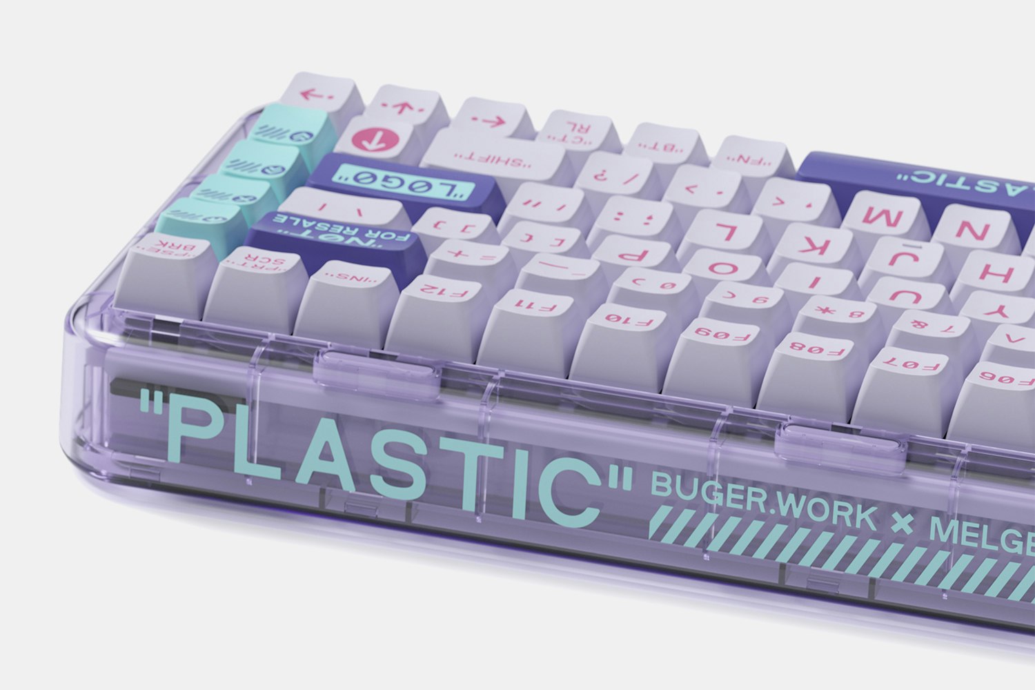 MelGeek Mojo84 Vaporwave Wireless Mechanical Keyboard | Mechanical ...