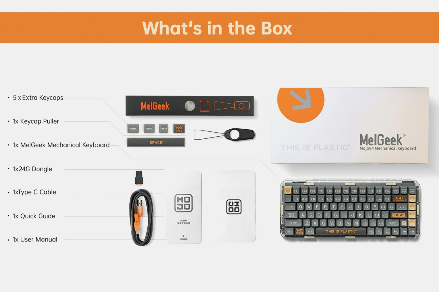 MelGeek Mojo84 Wasteland Wireless Mechanical Keyboard | Mechanical ...