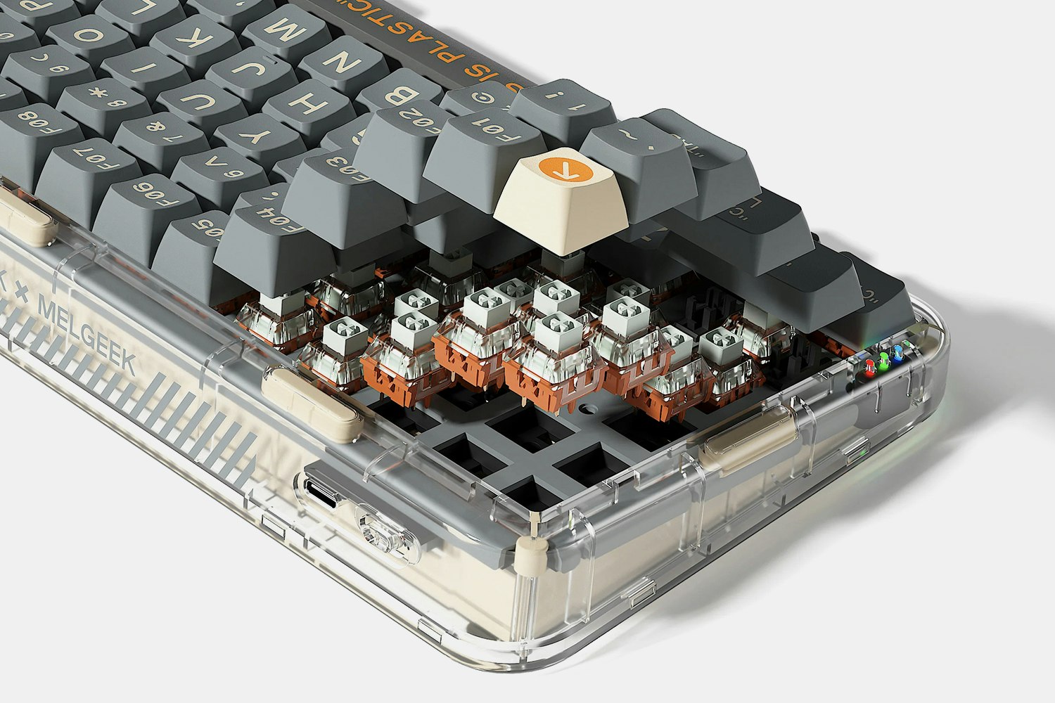 MelGeek Mojo84 Wasteland Wireless Mechanical Keyboard | Mechanical ...