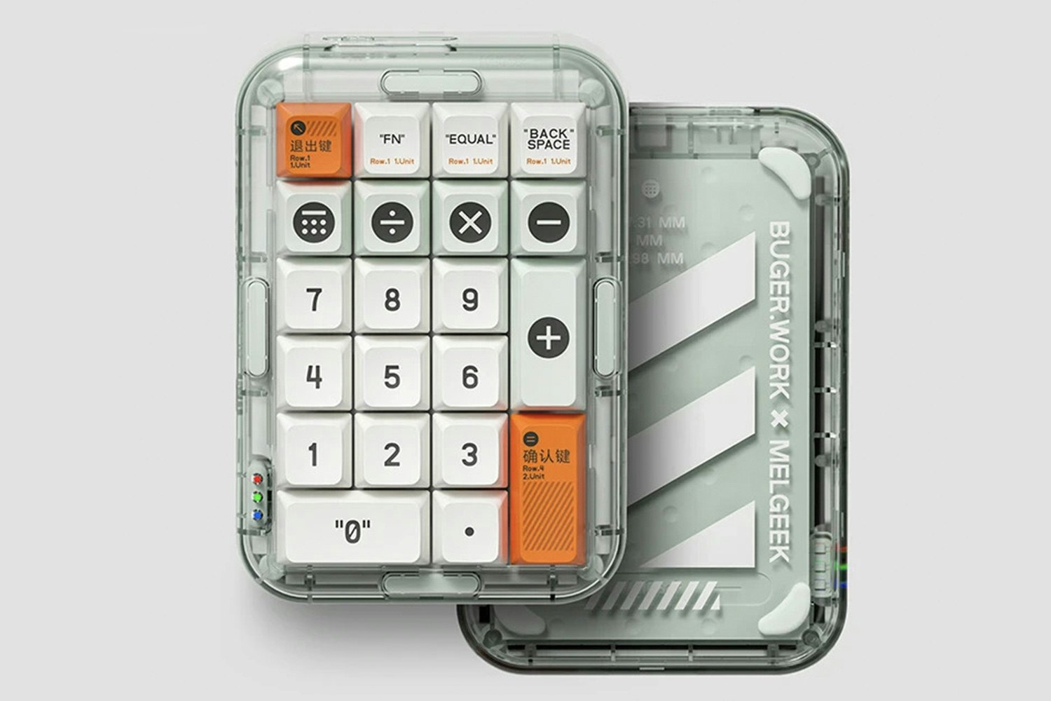 MelGeek MojoPad Plastic Numpad Mechanical Keyboard | Mechanical ...