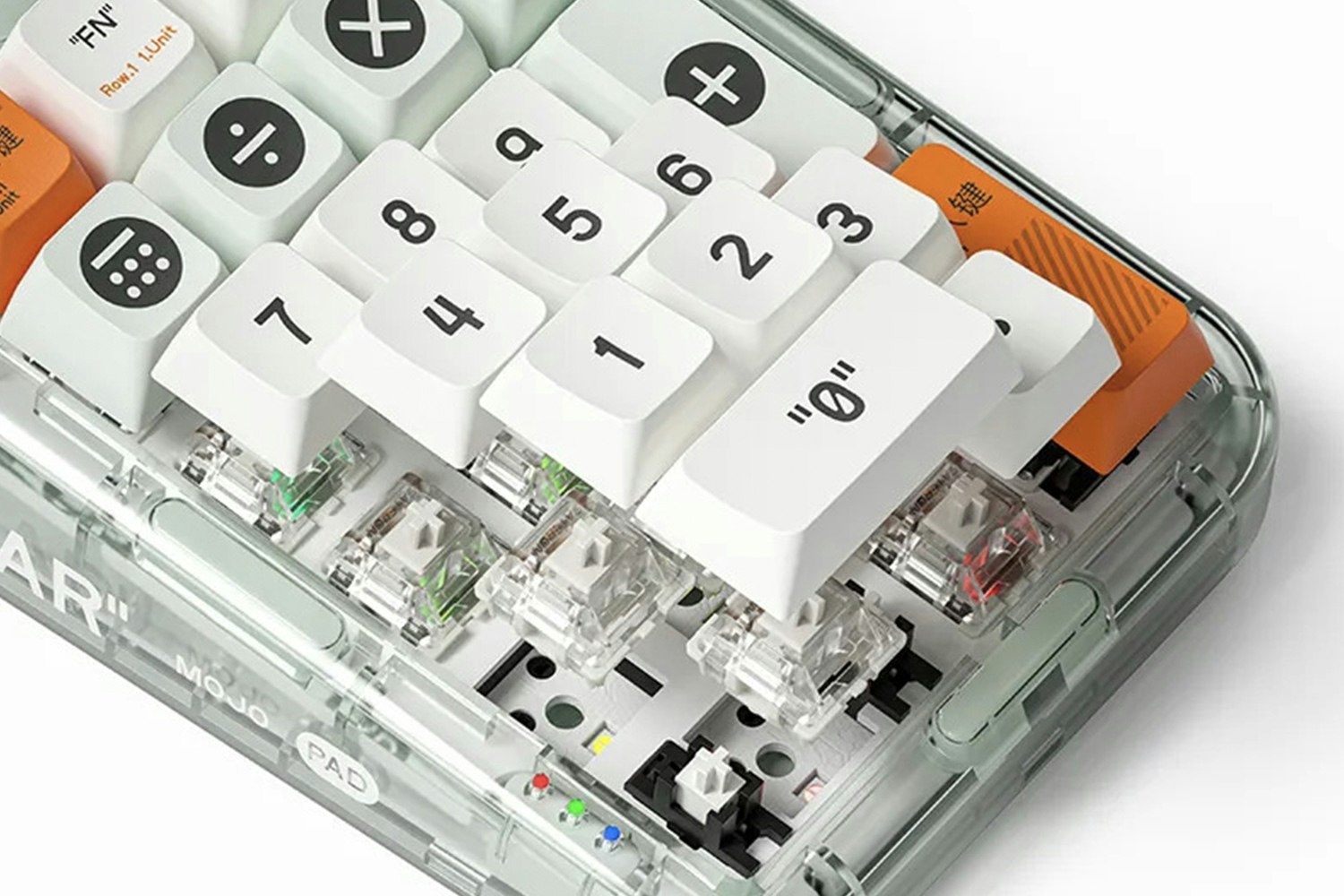 MelGeek MojoPad Plastic Numpad Mechanical Keyboard | Mechanical ...