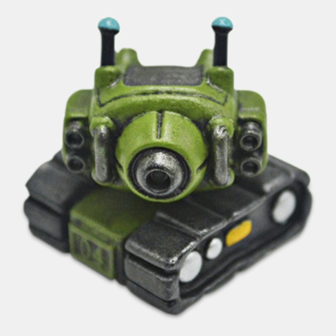 MeMeDa Tank Artisan Keycap | Mechanical Keyboards | Keycaps | Artisan ...