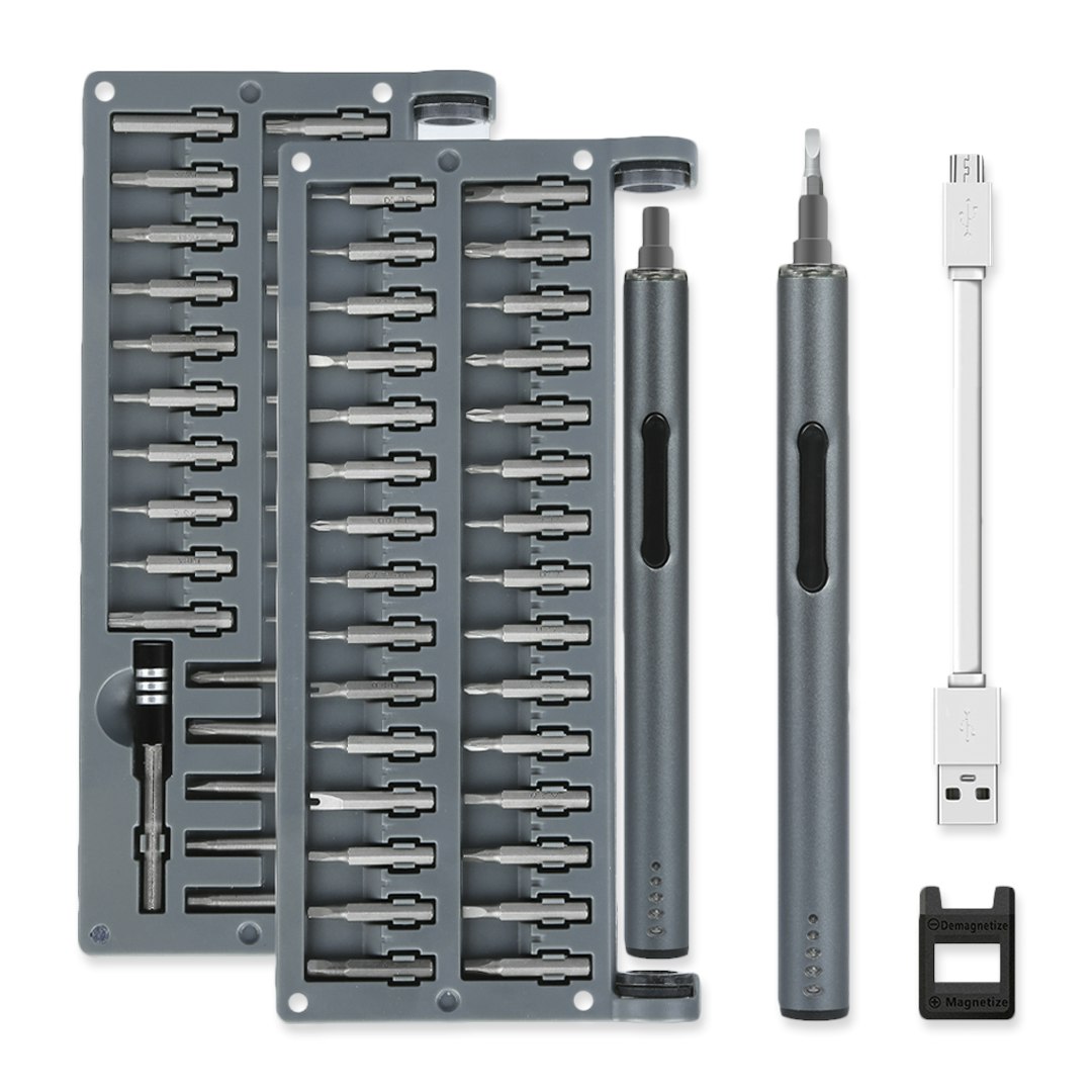Mini Precision Electric Screwdriver Sets | Tools | Drop