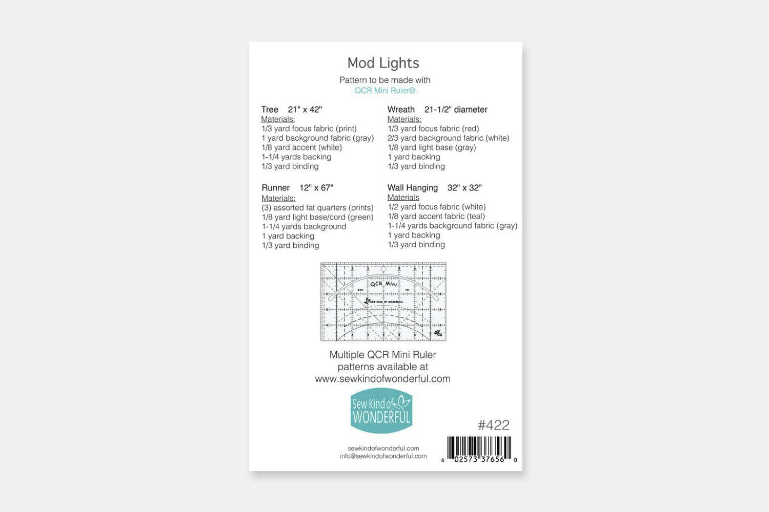 Mini Quick Curve Ruler & Patterns | Cutting Notions | Drop
