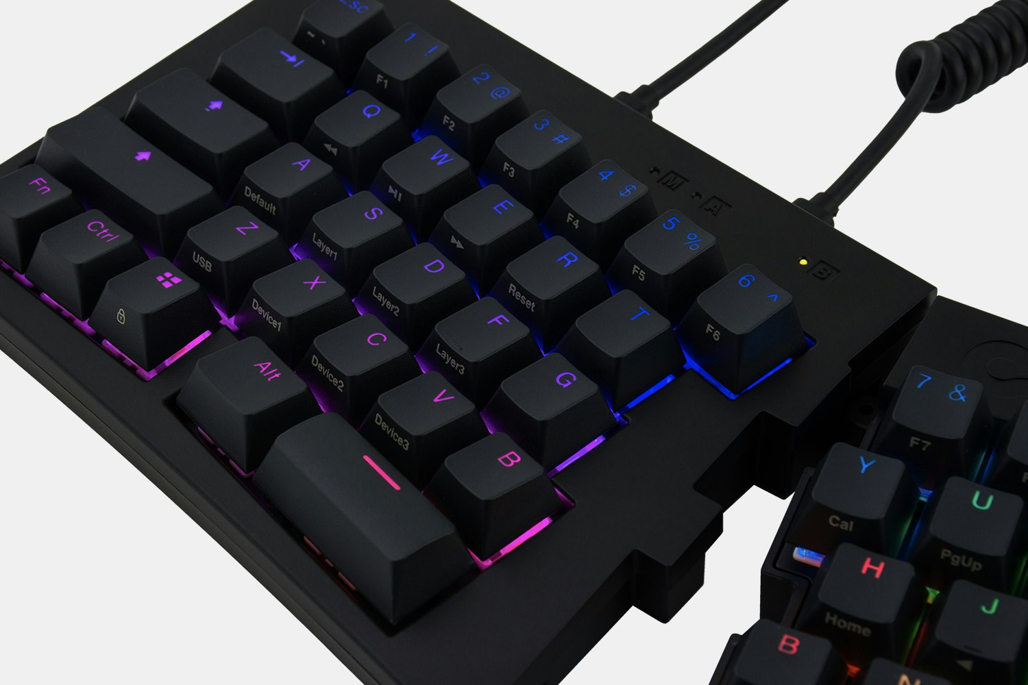 Mistel MD600 Alpha BT RGB Split Mechanical Keyboard | Mechanical ...