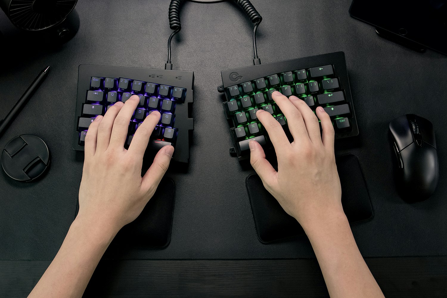Mistel MD600 Alpha BT RGB Split Mechanical Keyboard | Mechanical ...