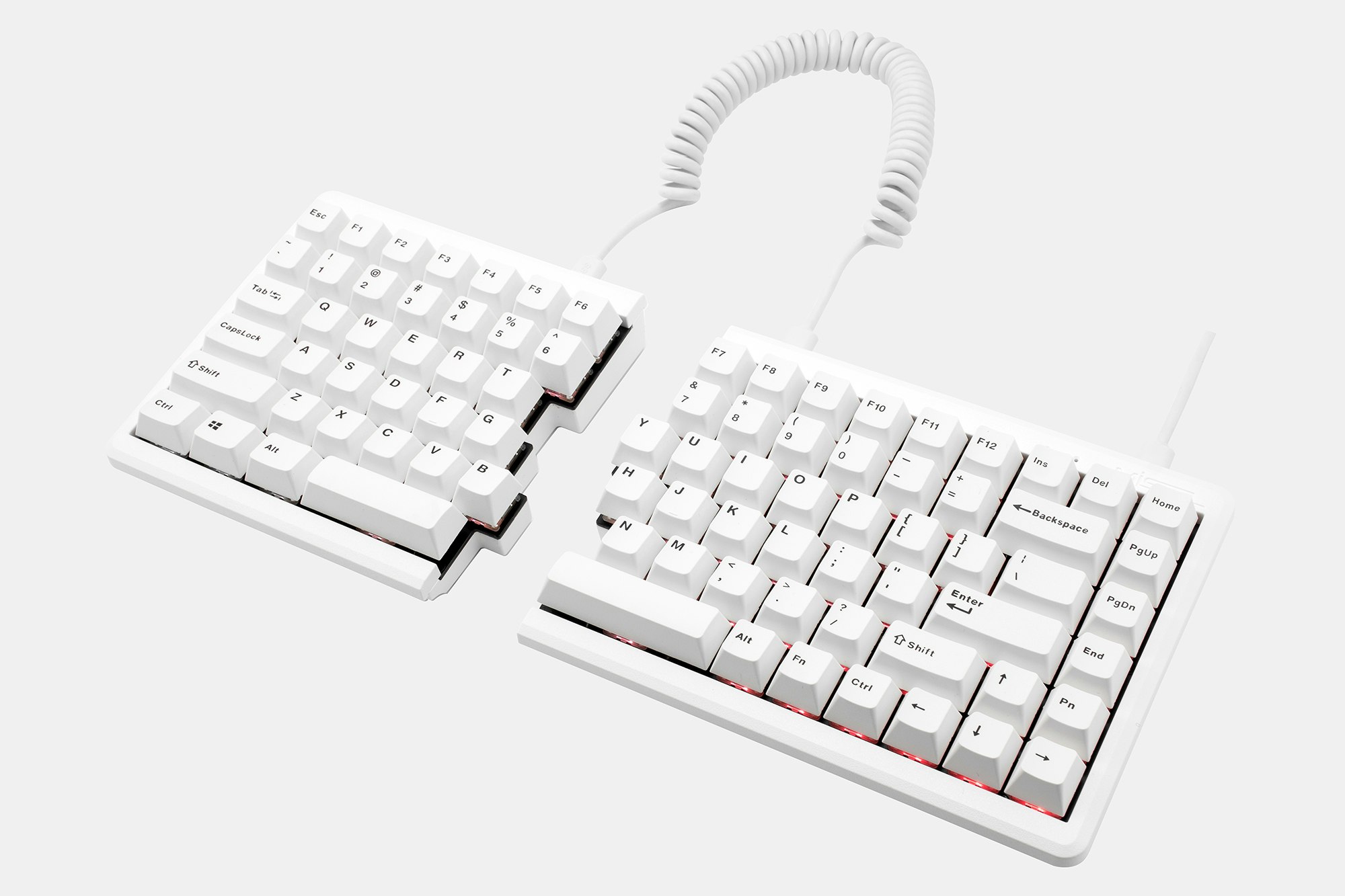 Mistel MD770 RGB Doubleshot PBT Split Keyboard | Mechanical Keyboards ...