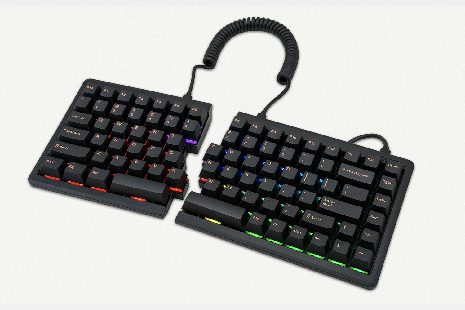 Mistel MD770 RGB Doubleshot PBT Split Keyboard | Mechanical Keyboards ...
