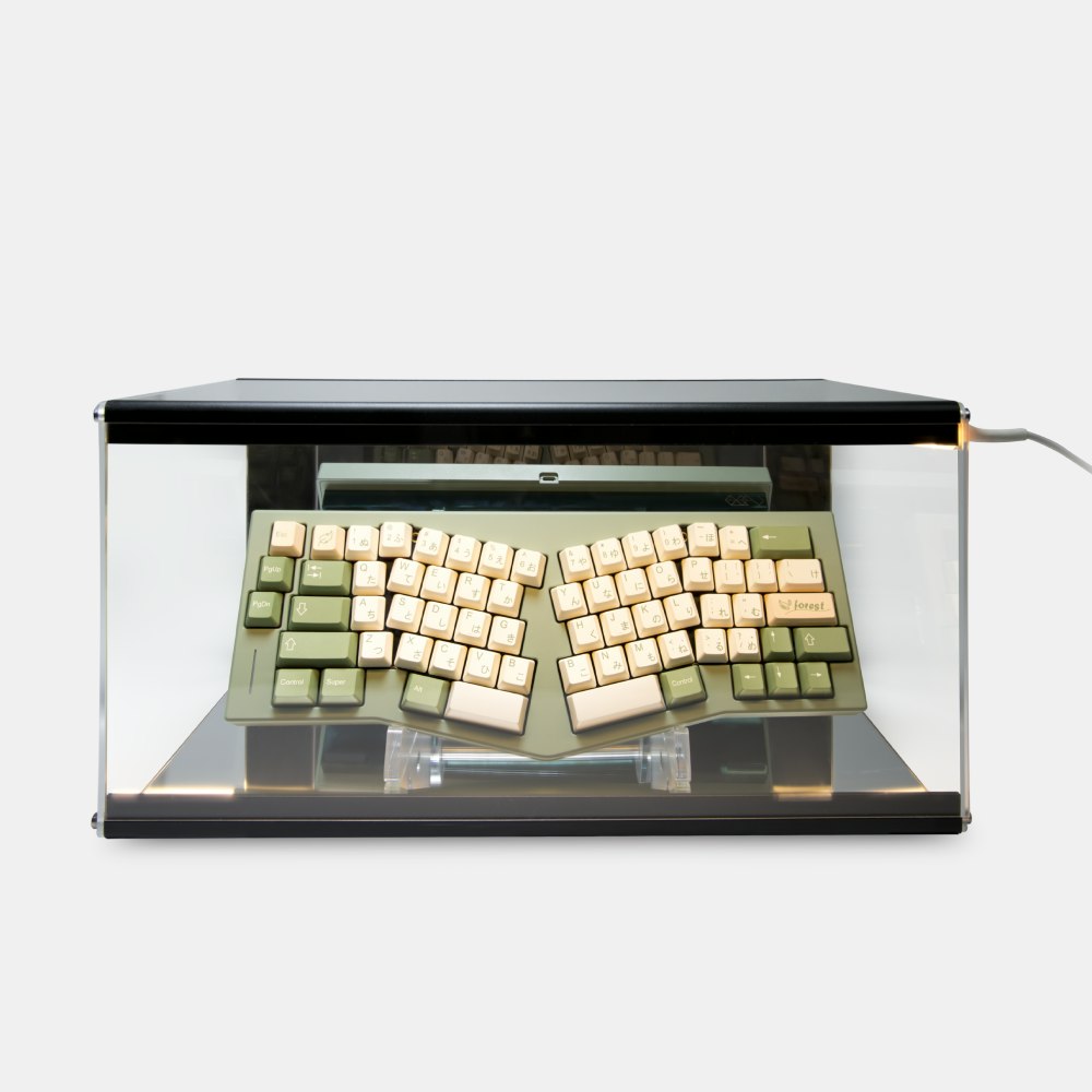 MOMOKA Aluminum Metal Keyboard Display Case | Mechanical Keyboards ...
