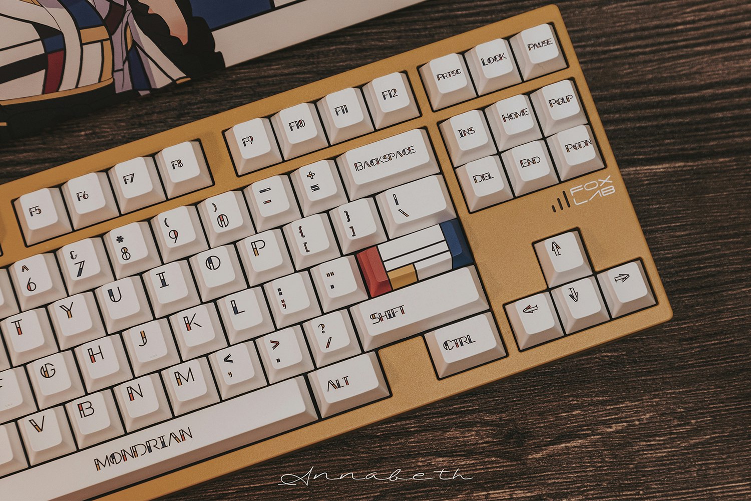 MOMOKA Mondrian Keycap Set | Mechanical Keyboards | Custom Layout ...