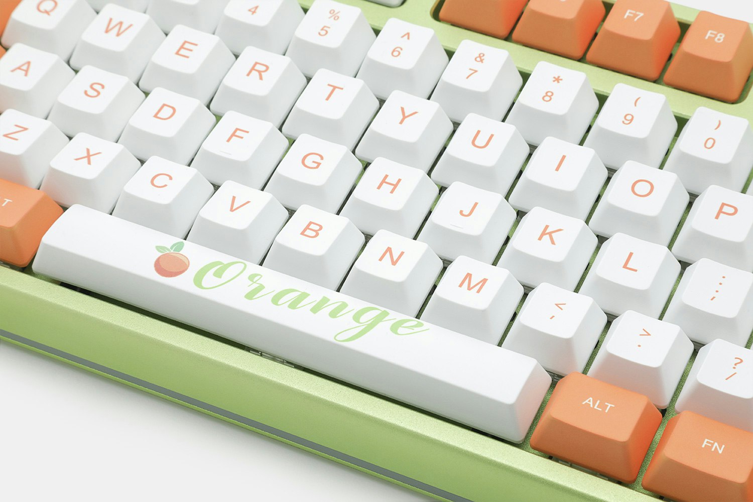 MOMOKA Sugar Orange Dye-Subbed PBT Keycap Set | Mechanical Keyboards ...