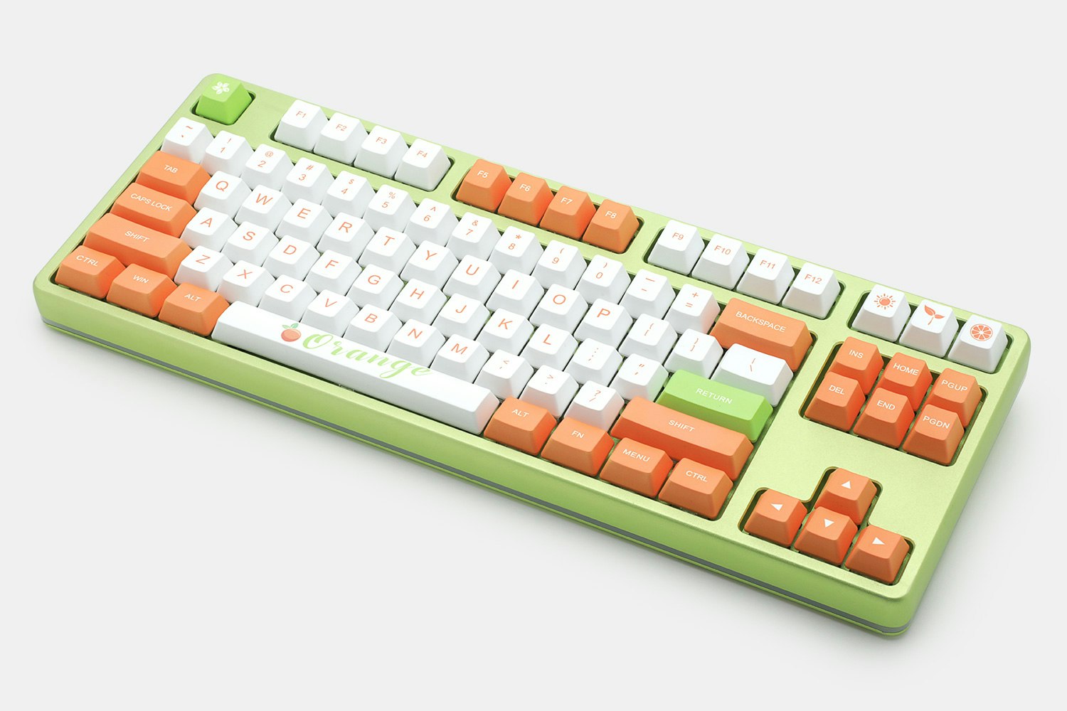 MOMOKA Sugar Orange Dye-Subbed PBT Keycap Set | Mechanical Keyboards ...