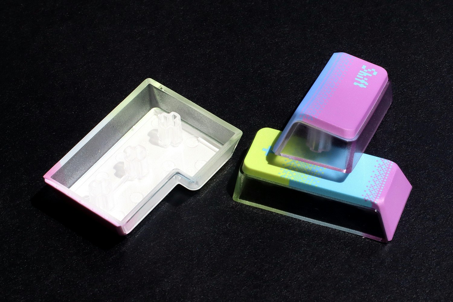 MOMOKA Pixel Ocean PBT Keycap Set | Mechanical Keyboards | Keycaps ...