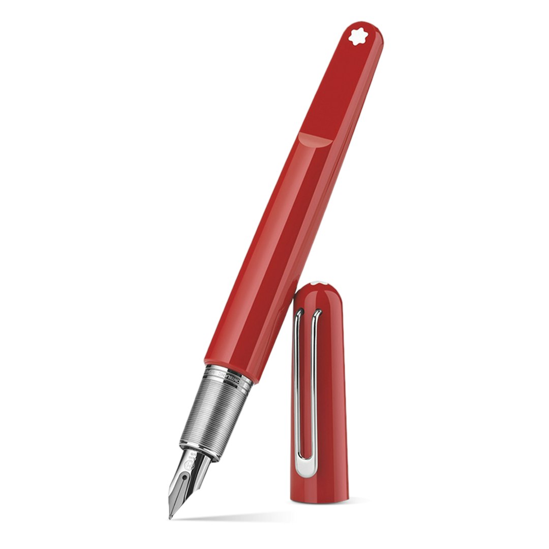 Montblanc M RED Fountain Pen | Pens | Fountain Pens | Drop