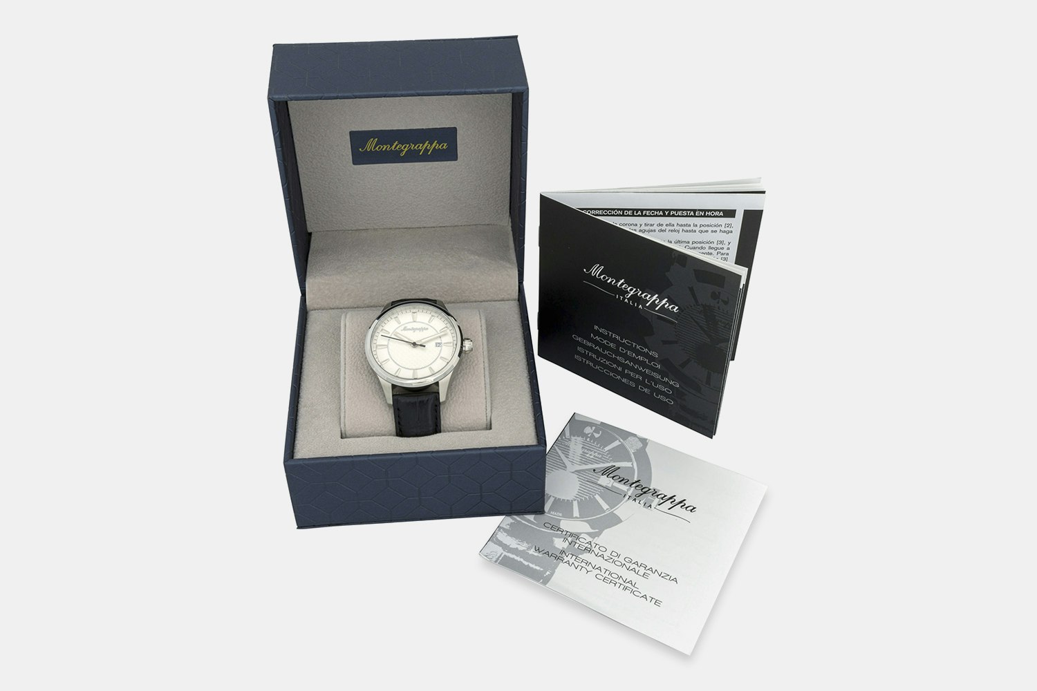 Montegrappa Fortuna Quartz Watch | Watches | Dress Watches | Drop