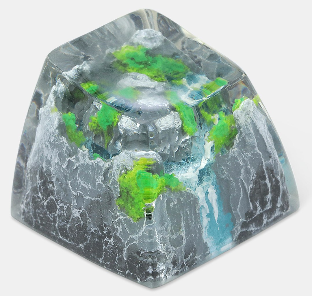 Moon Key 4 Seasons Artisan Keycap | Mechanical Keyboards | Keycaps ...