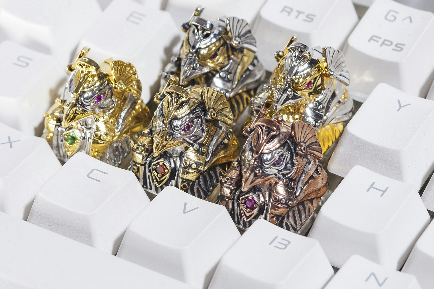 Moon Key Egyptian Gods Metal Artisan Keycap | Mechanical Keyboards ...