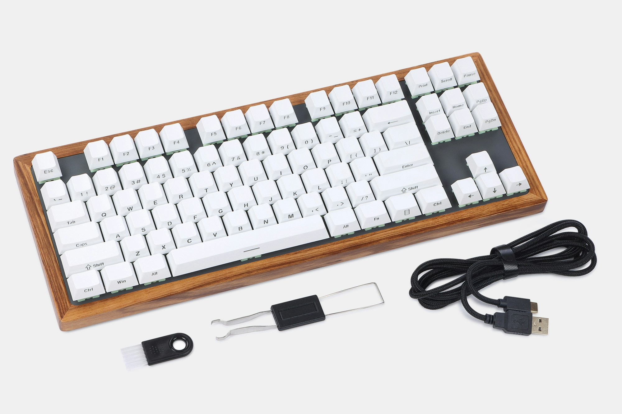 MU By Chan TKL Wooden Mechanical Keyboard | Mechanical Keyboards | TKL ...