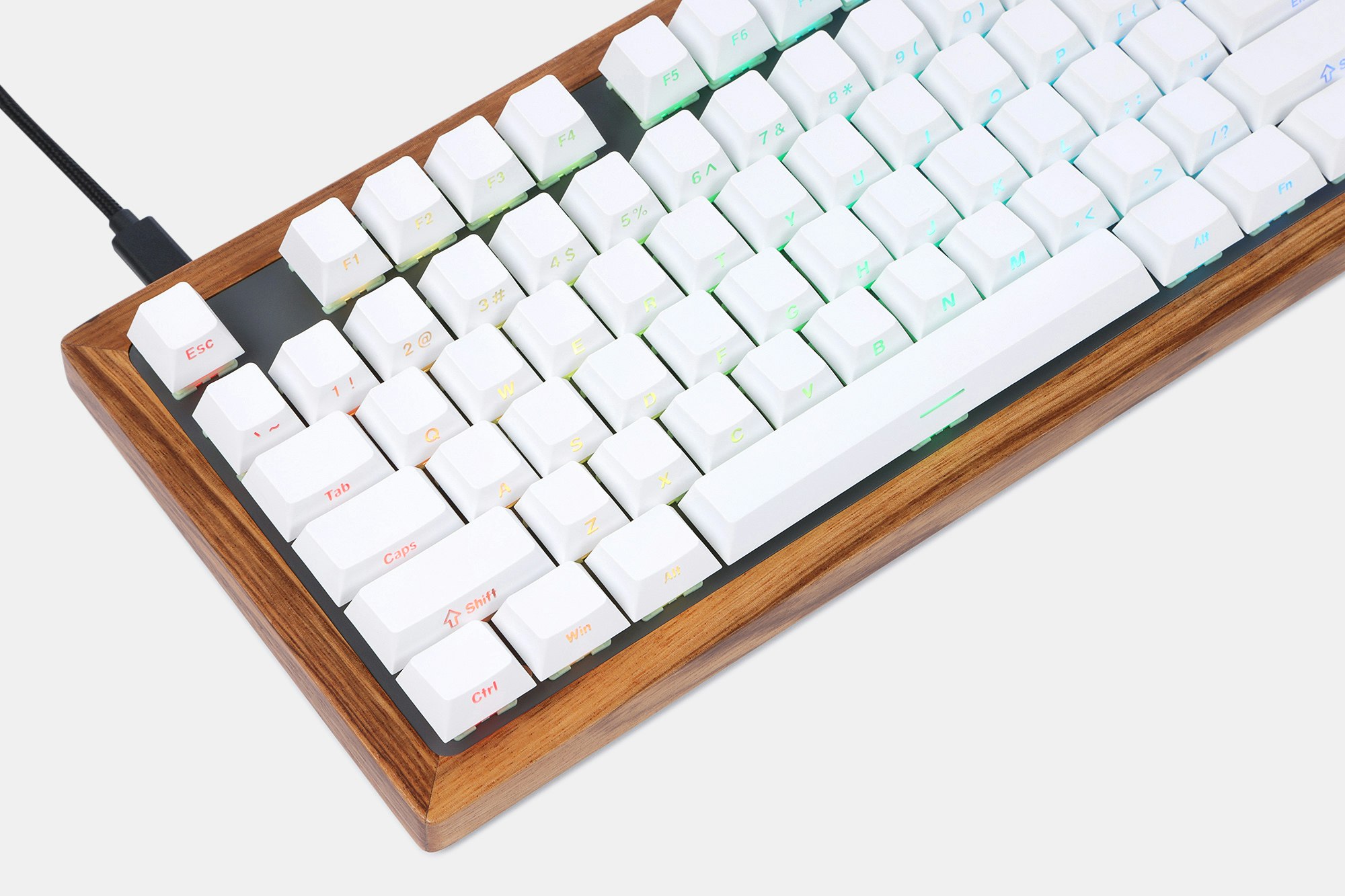 MU By Chan TKL Wooden Mechanical Keyboard | Mechanical Keyboards | TKL ...