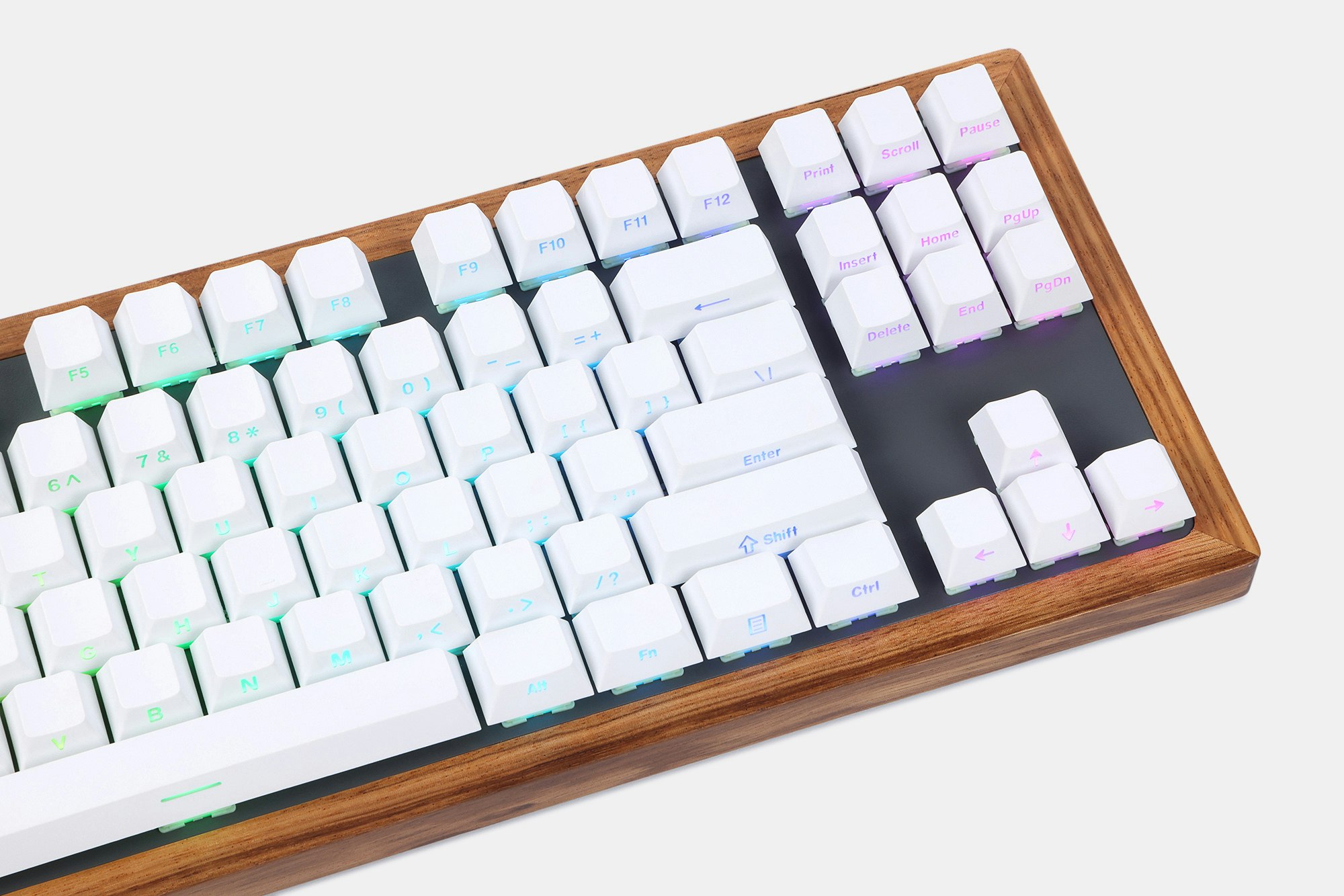 MU By Chan TKL Wooden Mechanical Keyboard | Mechanical Keyboards | TKL ...