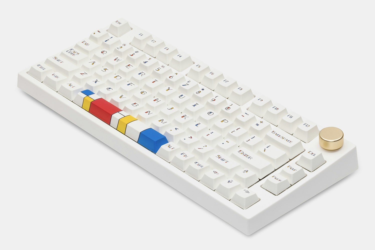 Keydous NJ80 Keyboard w/ Flamingo Switches | Mechanical Keyboards ...