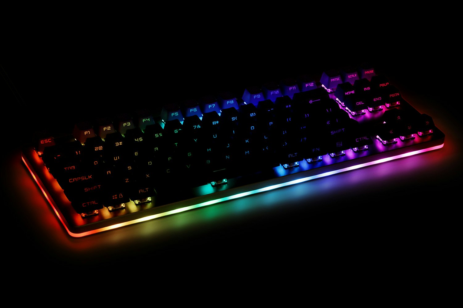 IDOBAO Gradient Shine-Through PBT Sidelit Keycap Set | Mechanical ...