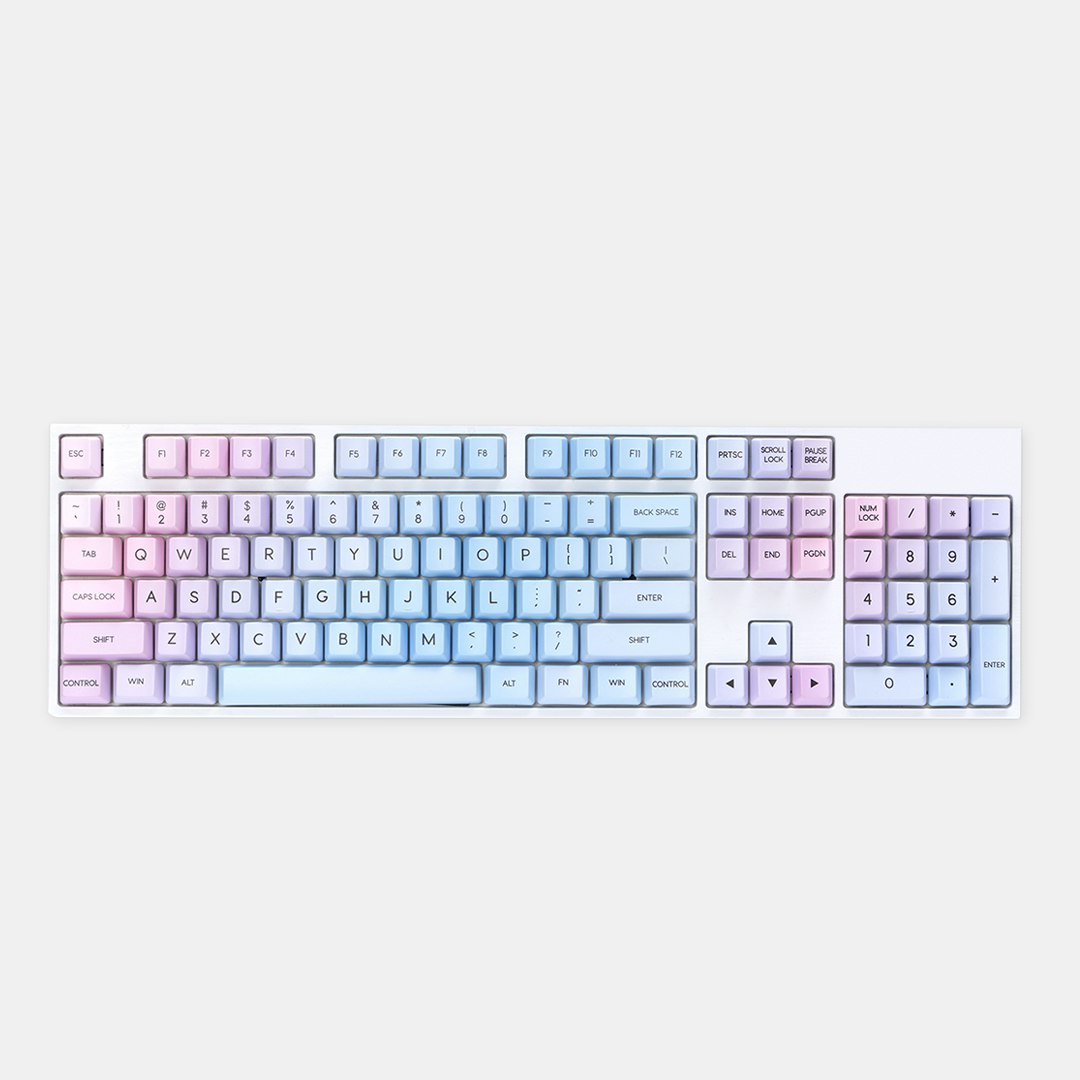 NPKC PBT Gradient Keycap Set (122 Keys) | Mechanical Keyboards ...