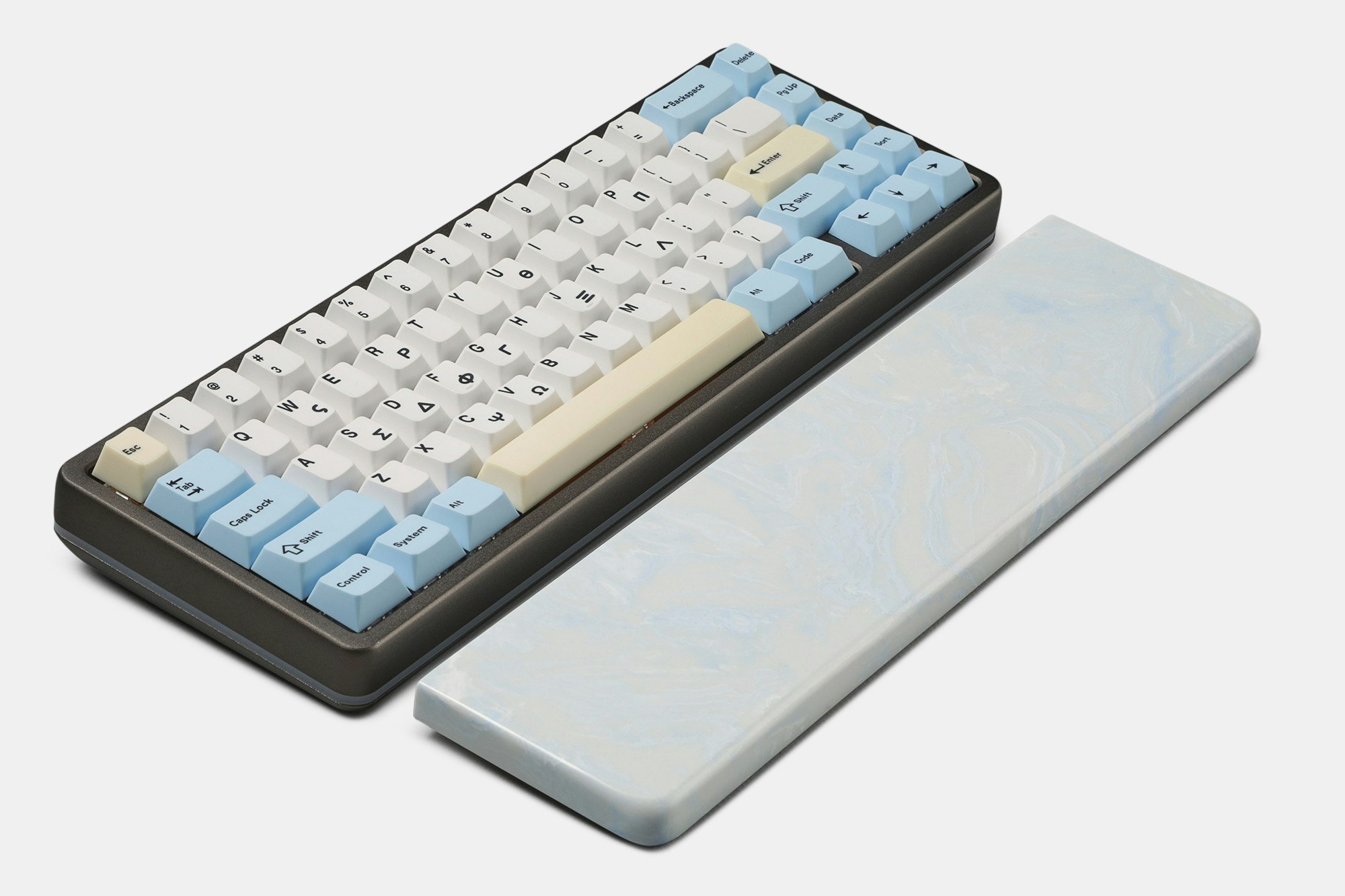 Ondesk Quartz Stone Marble Keyboard Wrist Rest | Mechanical Keyboards ...