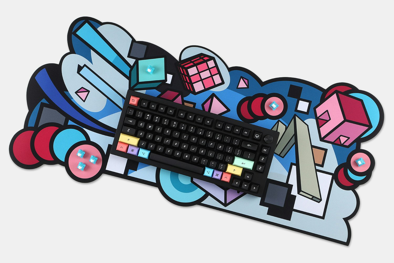 ONEofZERO Retrograde Desk Mat | Battlestations | Desk Mats | Themed ...