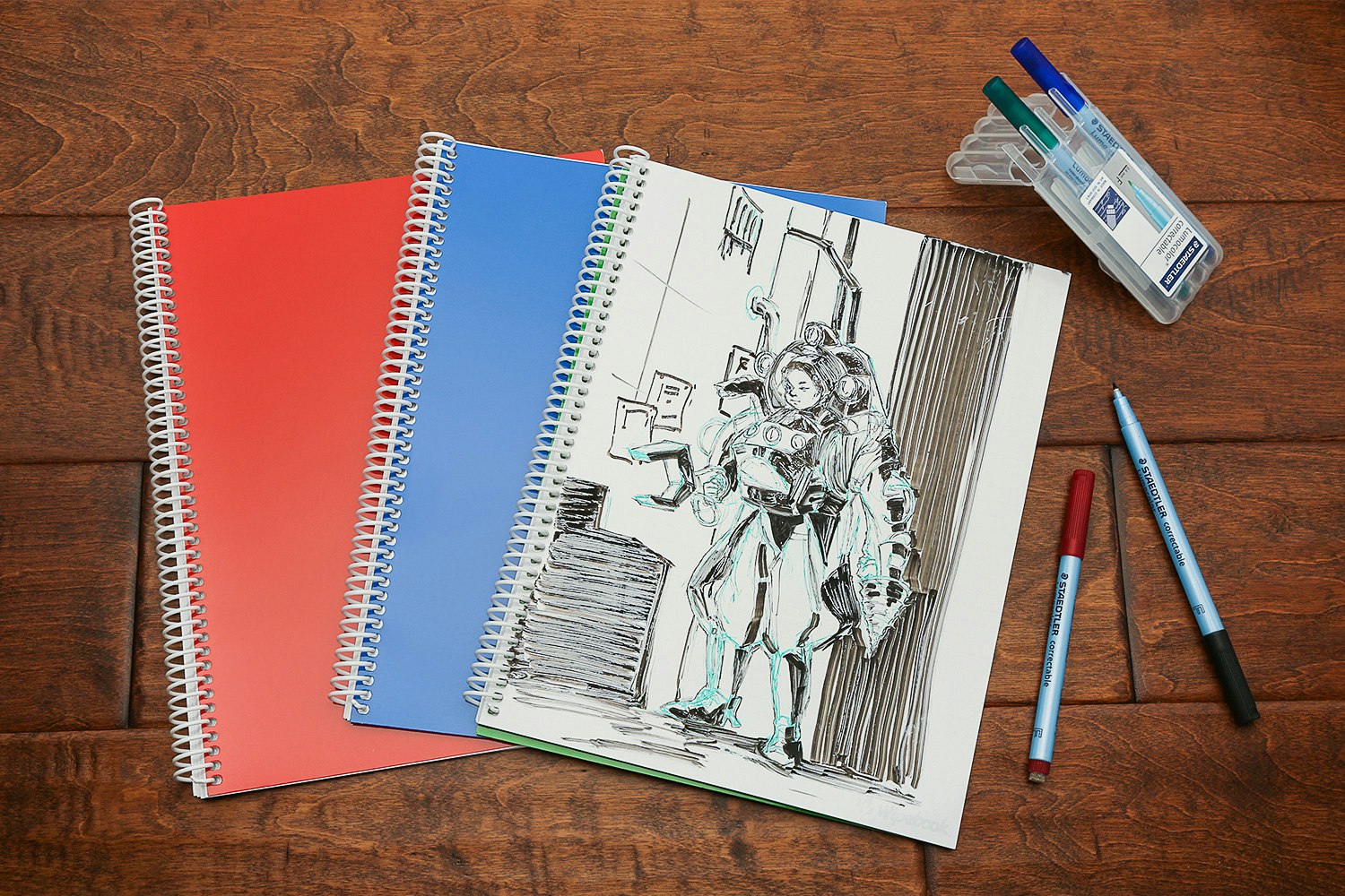 Wipebook Reusable Whiteboard Notebook Bundle | Paper | Drop