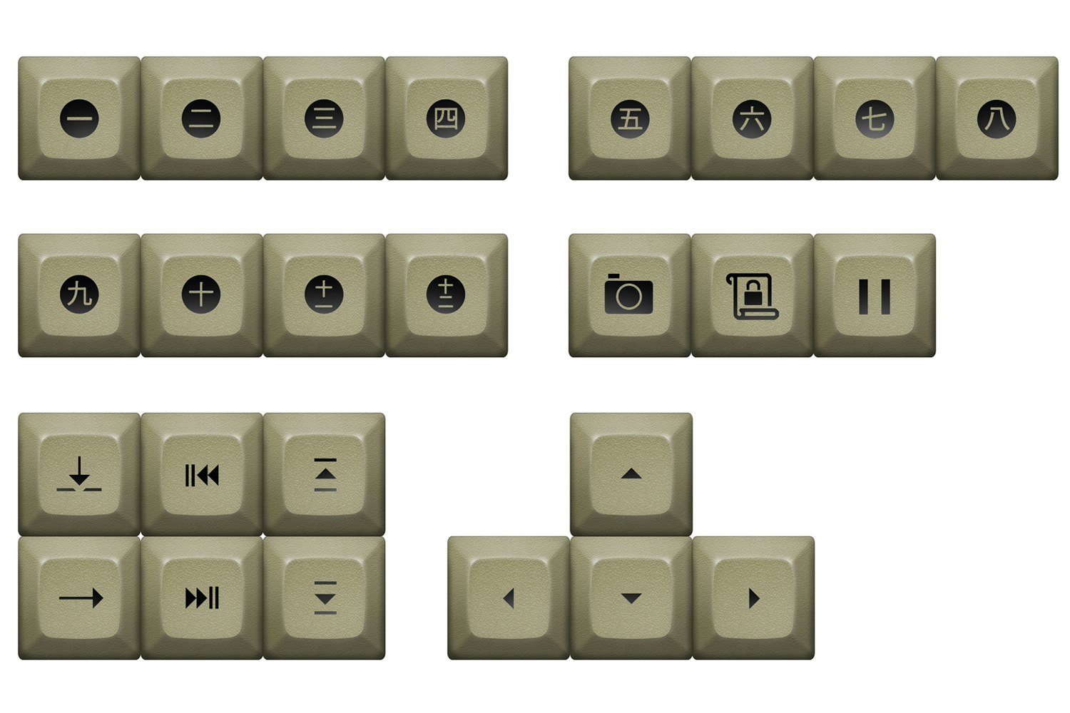 Otaku Kiibodo PBT DSA Keycap Set | Mechanical Keyboards | Keycaps ...