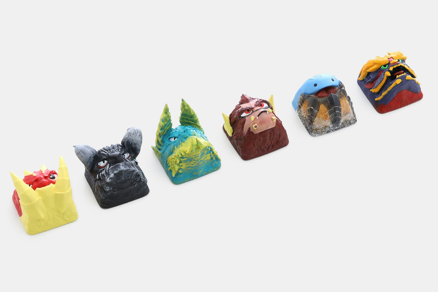 Keycrafts ID Monster Artisan Keycaps | Mechanical Keyboards | Keycaps ...