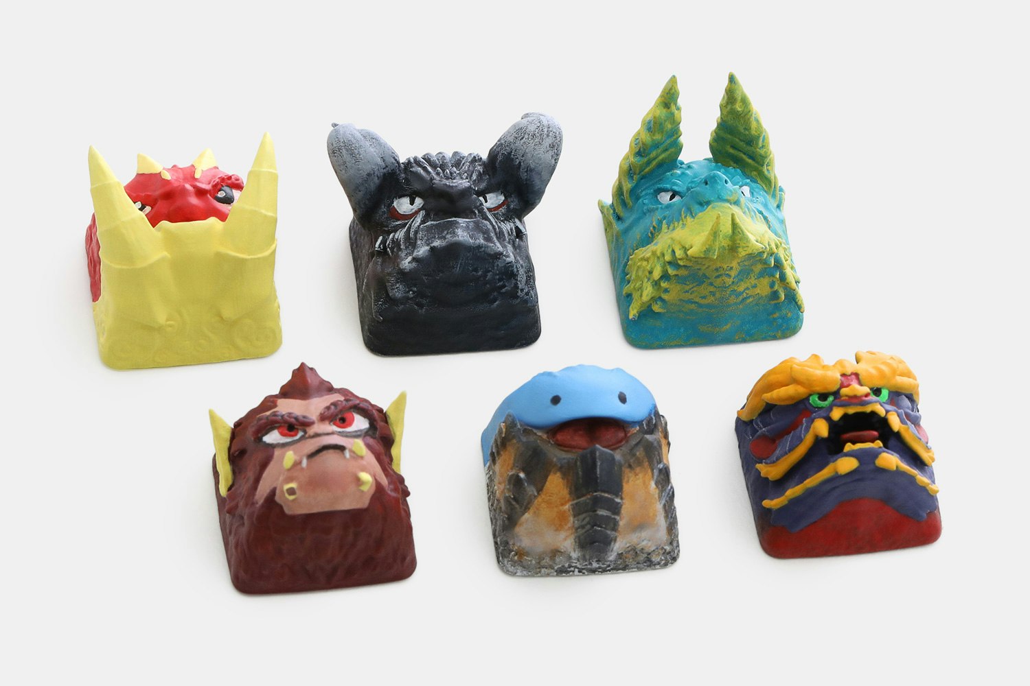 Keycrafts ID Monster Artisan Keycaps | Mechanical Keyboards | Keycaps ...
