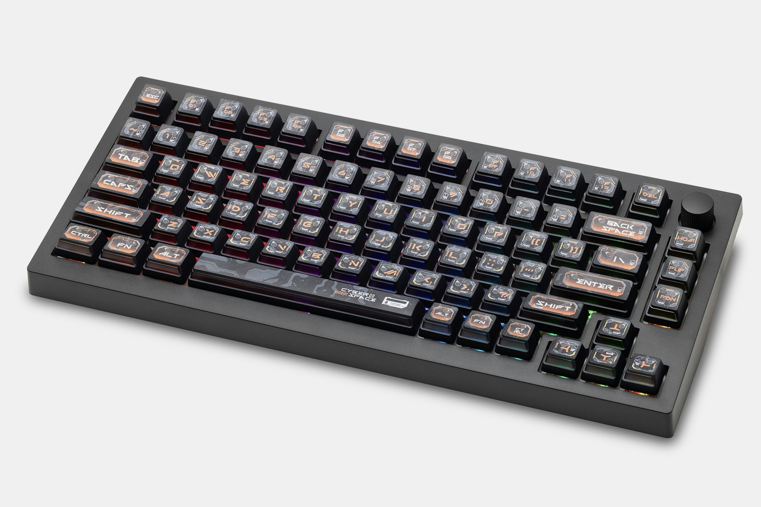 Piifox 500 Watt Nuclear Power PBT Keycap Set | Mechanical Keyboards ...