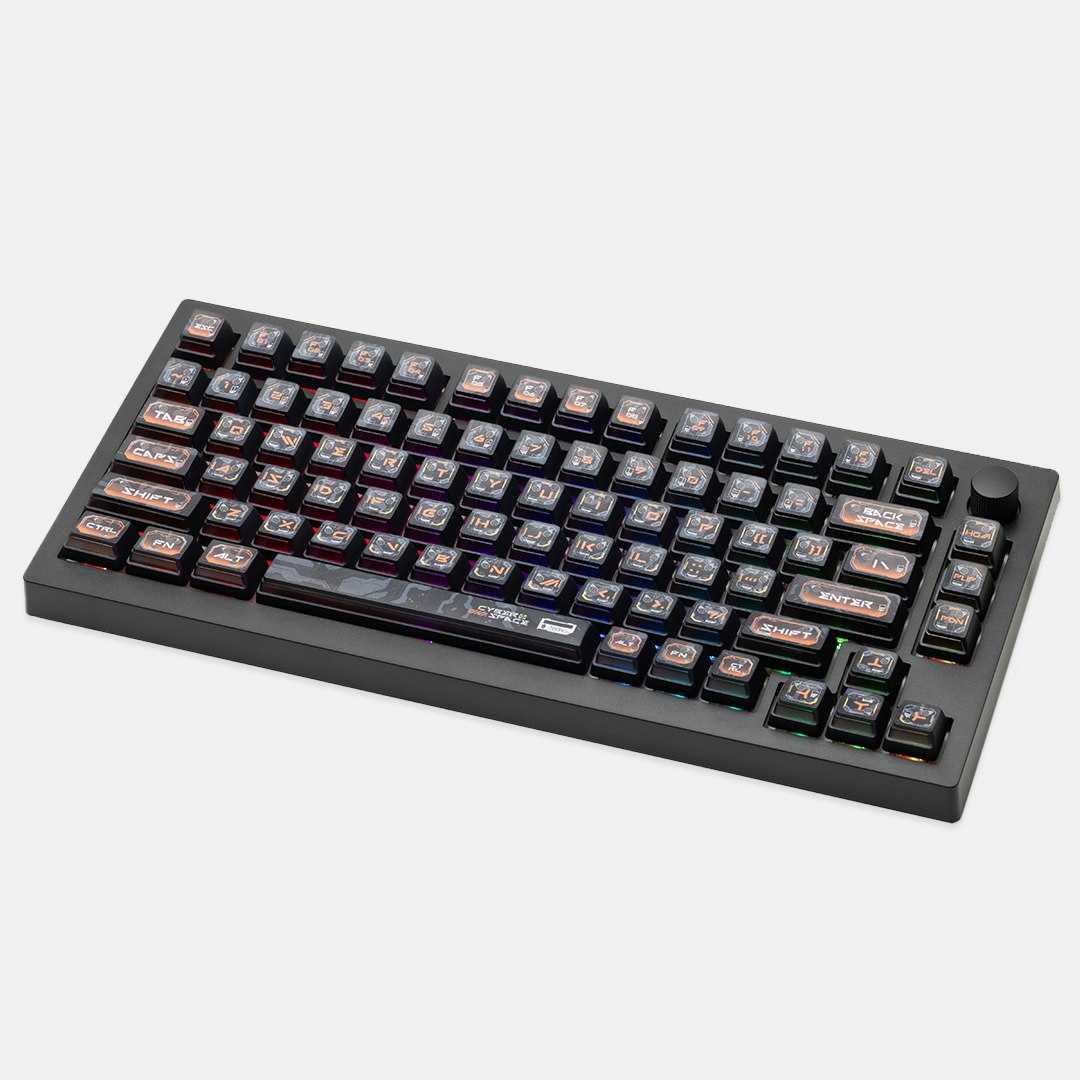Piifox 500 Watt Nuclear Power PBT Keycap Set | Mechanical Keyboards ...