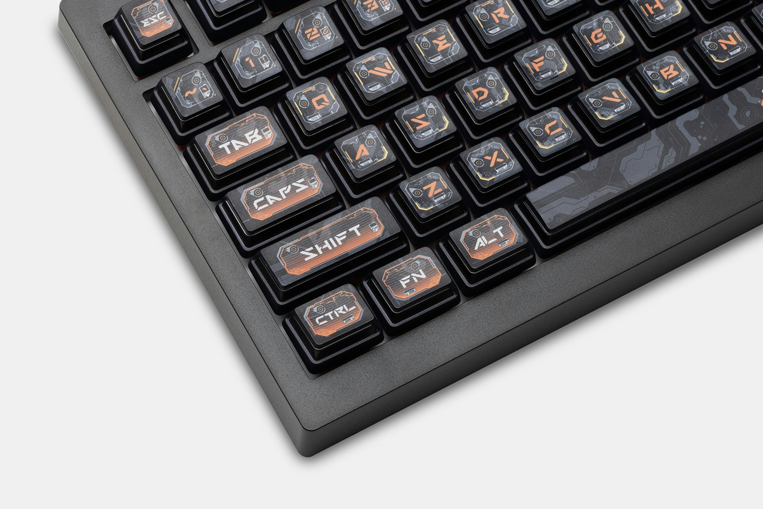 Piifox 500 Watt Nuclear Power PBT Keycap Set | Mechanical Keyboards ...