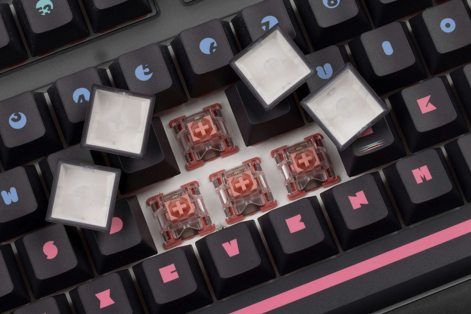 Piifox Cosmo Side-Legend PBT Keycap Set | Mechanical Keyboards ...