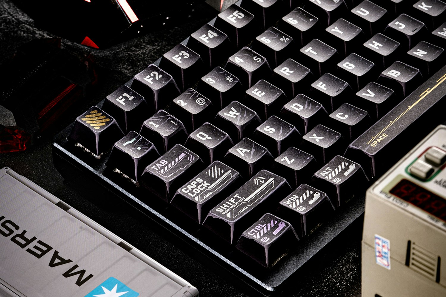 Piifox Cyber Ruins PBT Keycap Set | Mechanical Keyboards | Keycaps ...