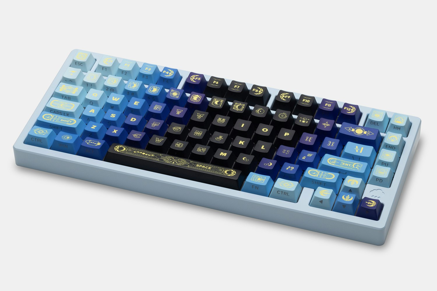 Piifox Star Moon Translucent PBT Keycap Set | Mechanical Keyboards ...