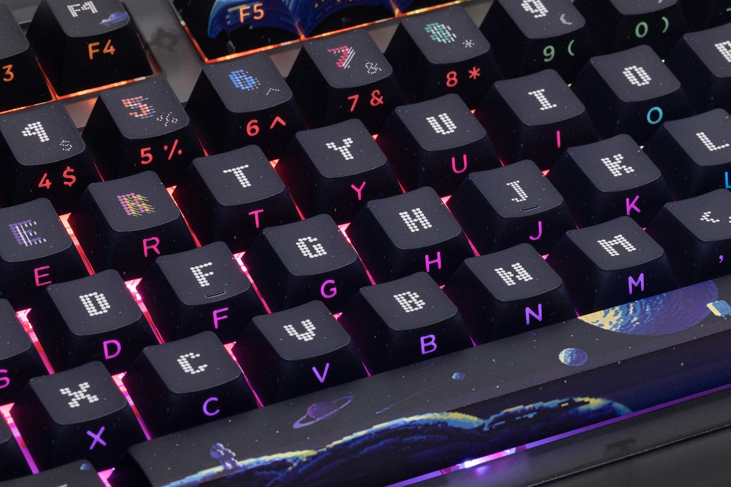 Piifox Universe Side-Legend PBT Keycap Set | Mechanical Keyboards ...