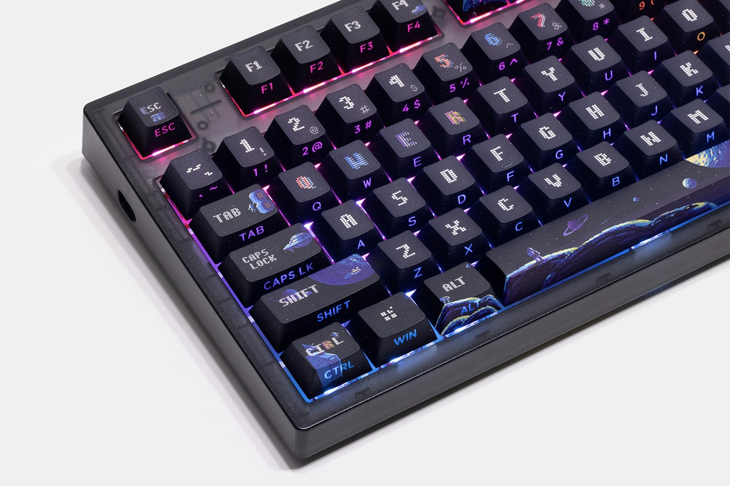 Piifox Universe Side-Legend PBT Keycap Set | Mechanical Keyboards ...