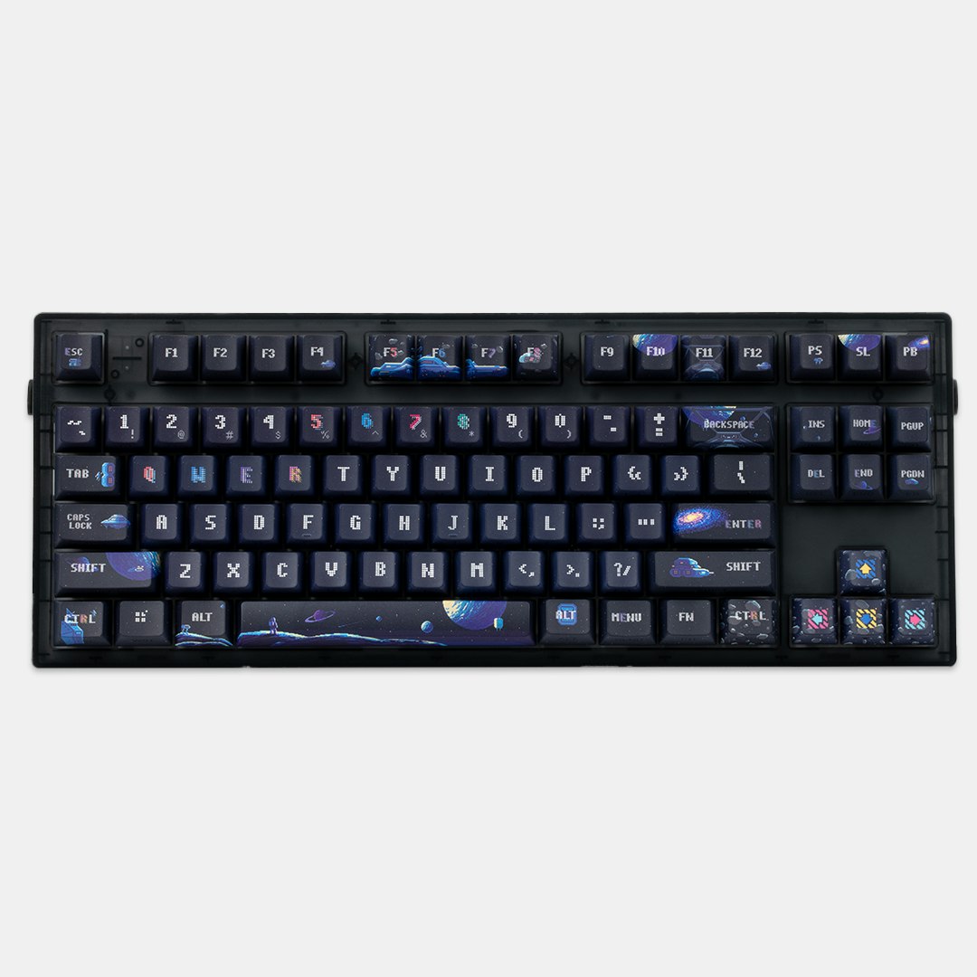 Piifox Universe Side-Legend PBT Keycap Set Details | Mechanical ...