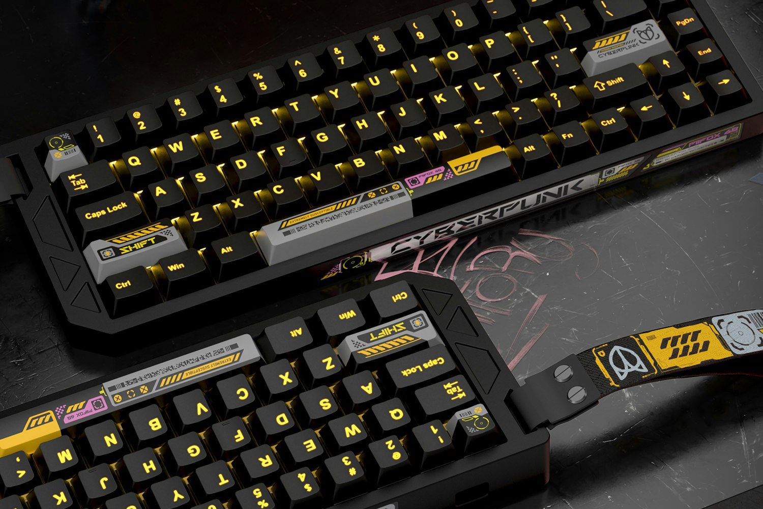 Piifox Walker68 CNC-Machined Aluminum Mechanical Keyboard | Mechanical ...