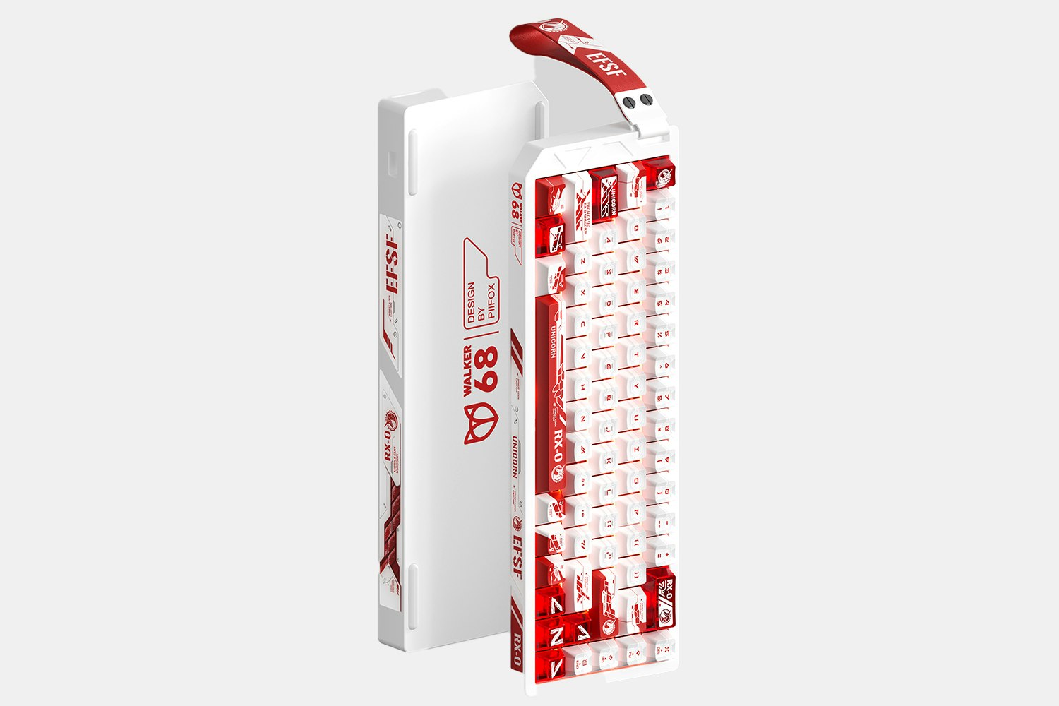 Piifox Walker68 MIX Series CNC-Machined Aluminum Mechanical Keyboard ...