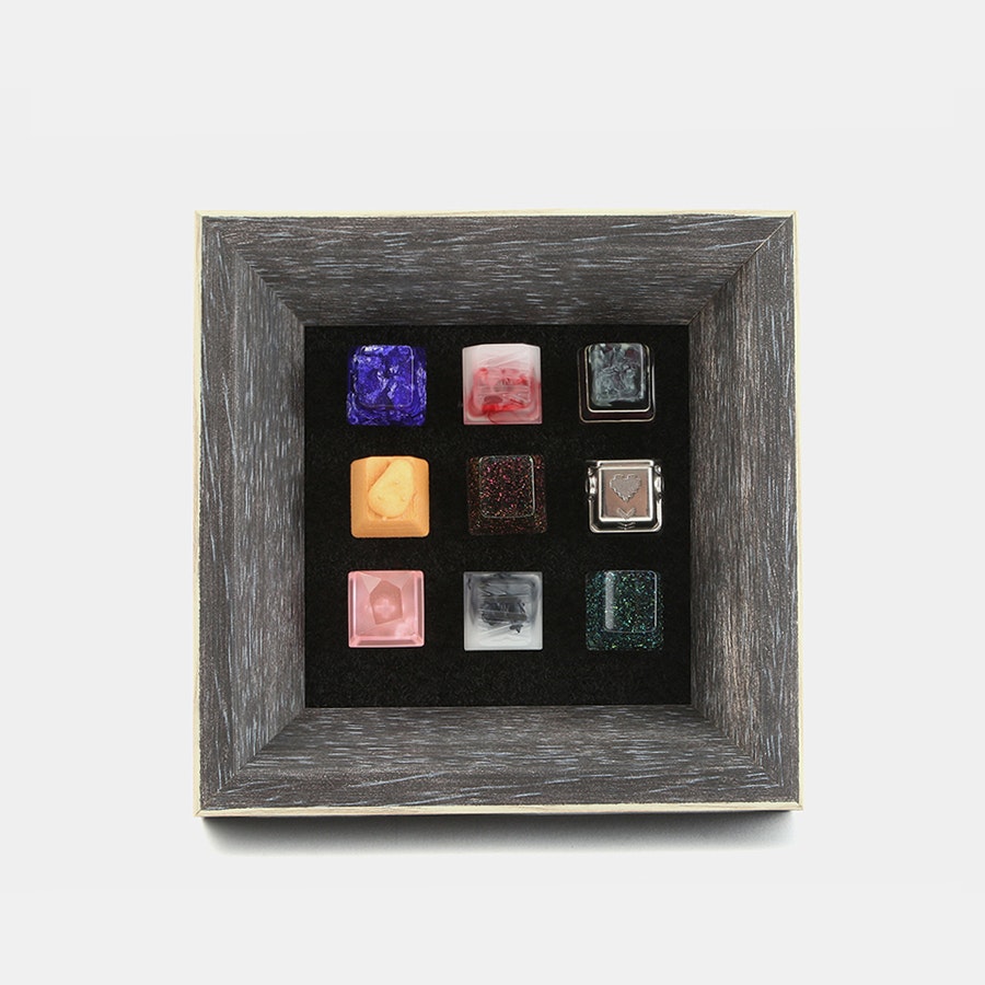 Pine Wood Mechanical Keyboard Keycap Frame | Mechanical Keyboards ...