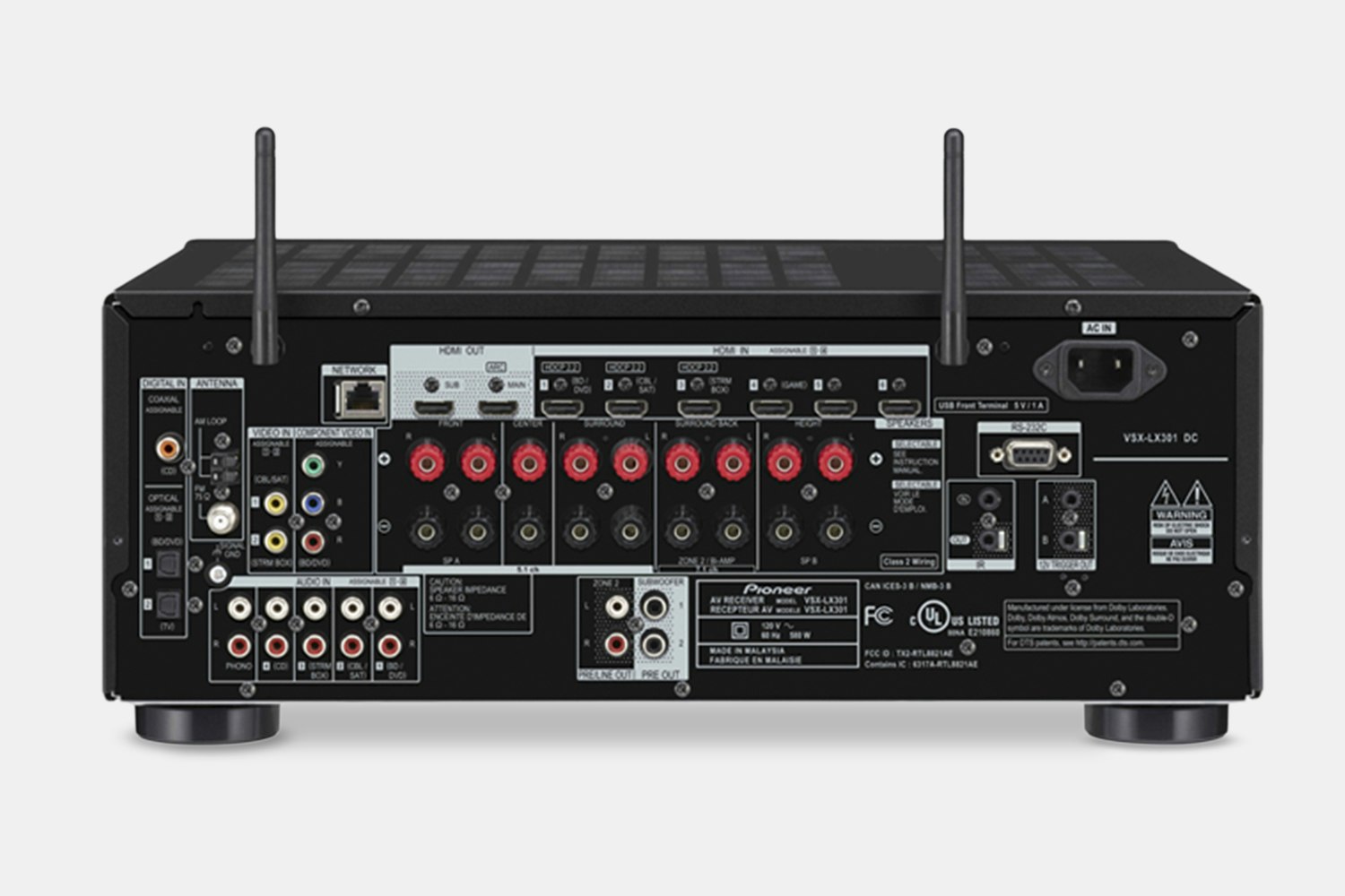 Pioneer Elite AV Receivers | Audio Receiver | Audio & Video Receivers ...