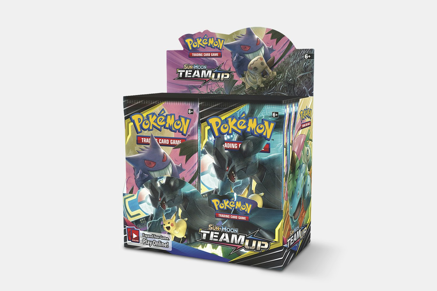 Pokémon: Sun & Moon Team Up Booster Box | Booster Box | TCG Booster Box ...